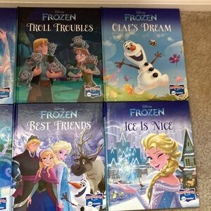Disney | Other | Disney Frozen Book Set Of 8 With Reader | Poshmark